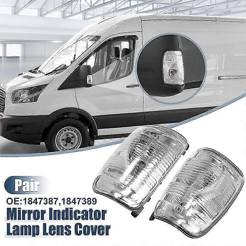 Left Side Mirror Turn Signal Light Lens Housing Indicator Cover for ...