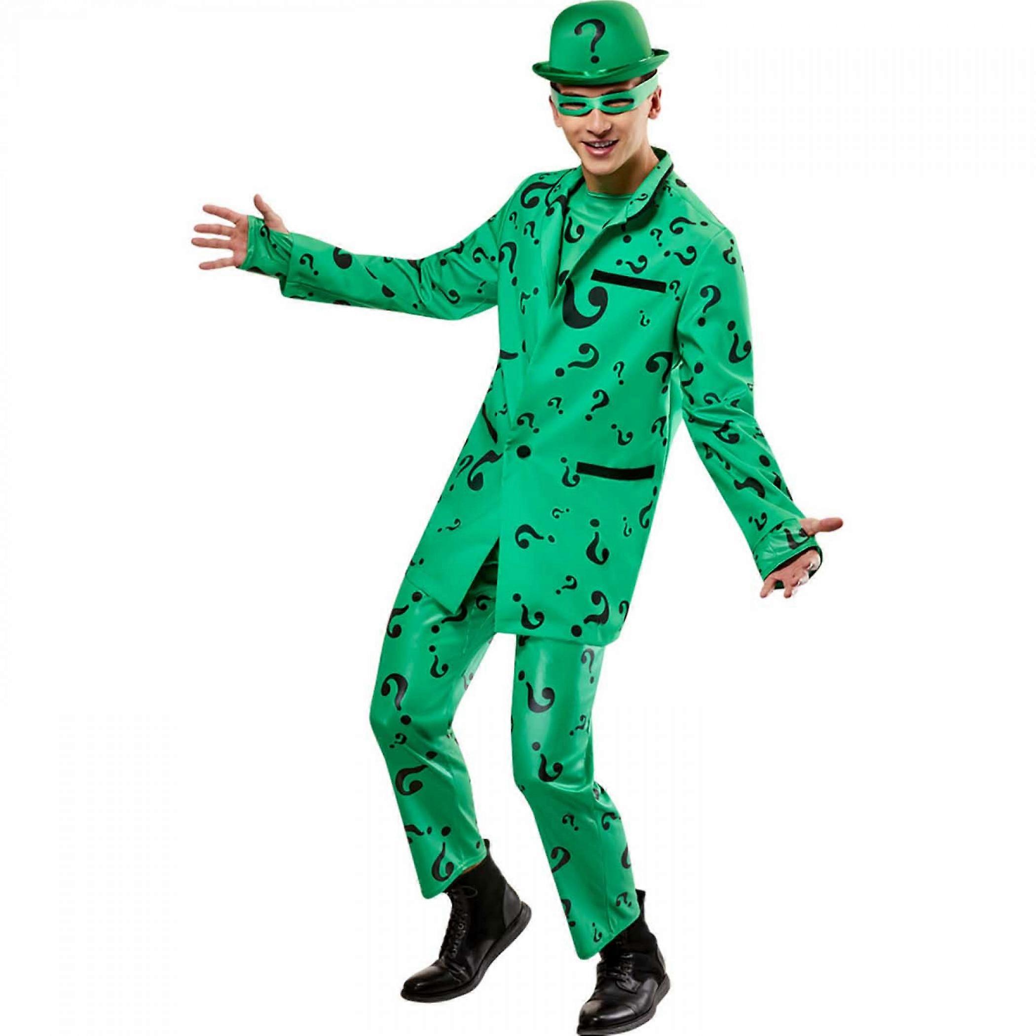Riddler Batman Forever Deluxe Adult Costume | Fruugo UK