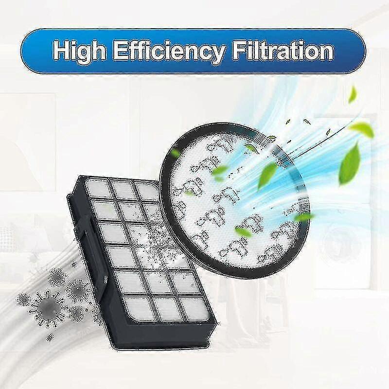 Set Of 2 Hepa Filters For Rowenta Silence Force Cyclonic 4aaaa Ro7647ea ...