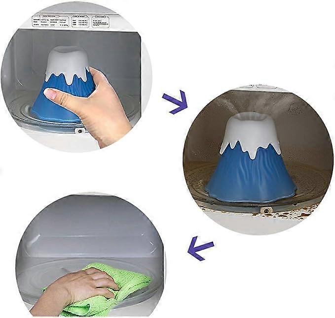 Volcano Microwave Cleaner- Microwave Oven Steam Cleaner,High ...