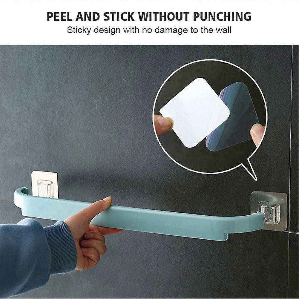Self Adhesive Rail Rack Towel Rail Wall Mounted Towel Holder | Fruugo UK