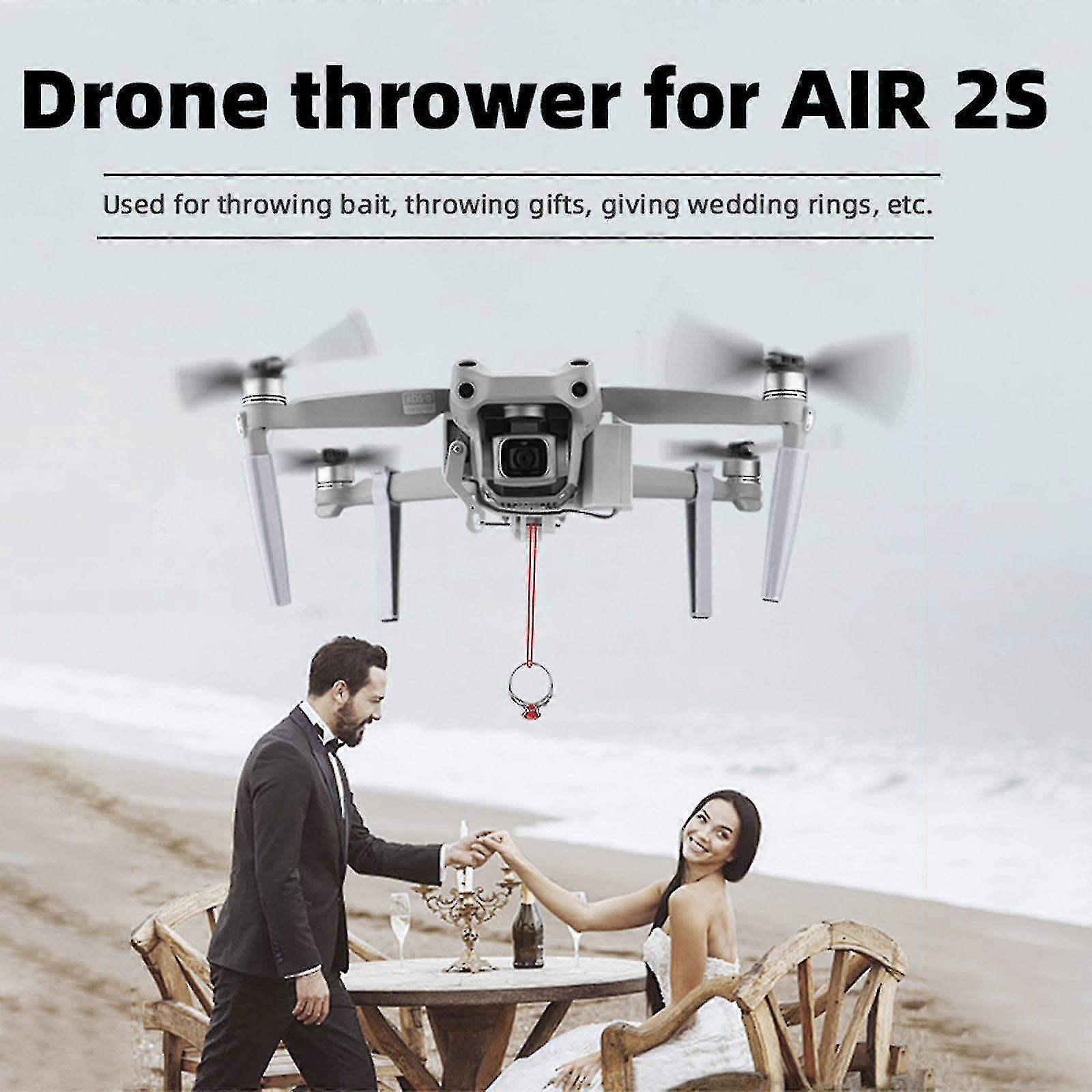 Airdrop System For Dji Air 2s Drone Proposal Delivery Device Dispenser Thrower | Fruugo UK