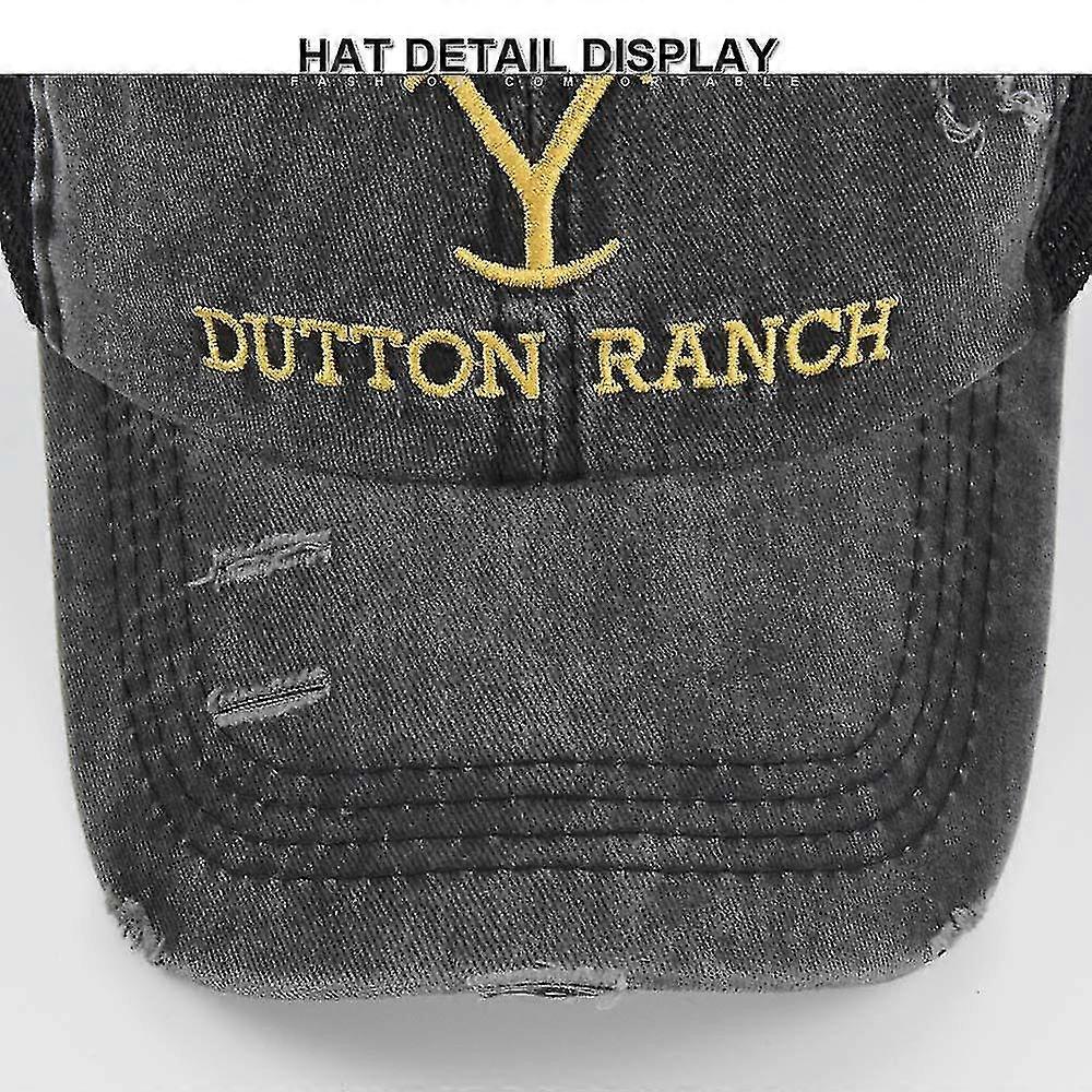 Yellowstone Dutton Ranch Baseball Cap Adjustable Embroidered Cap (a ...