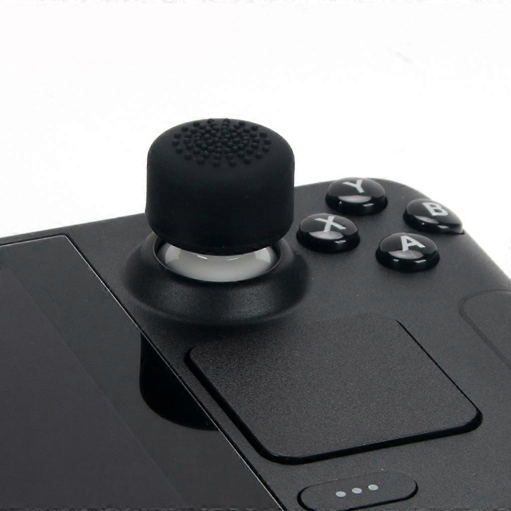 8Pieces Analog Stick Joystick Controller Black Thumb Grips for Steam ...