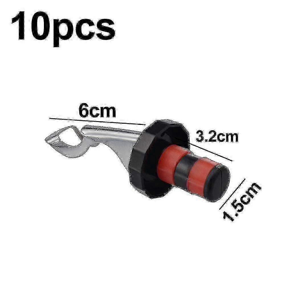 10pcs Wine Stoppers Expanding Manual Beverage Bottle Plug Reusable Leak ...