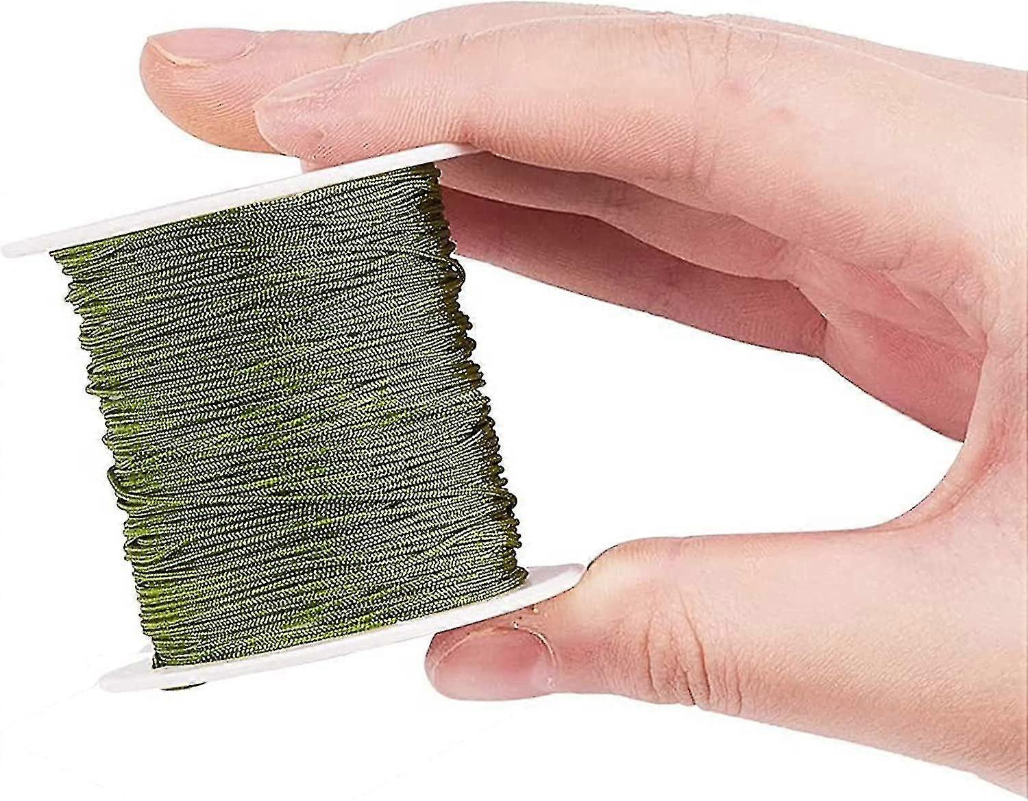 25 Colors 0.8mm Nylon Chinese Knotting Cord Nylon Beading String ...