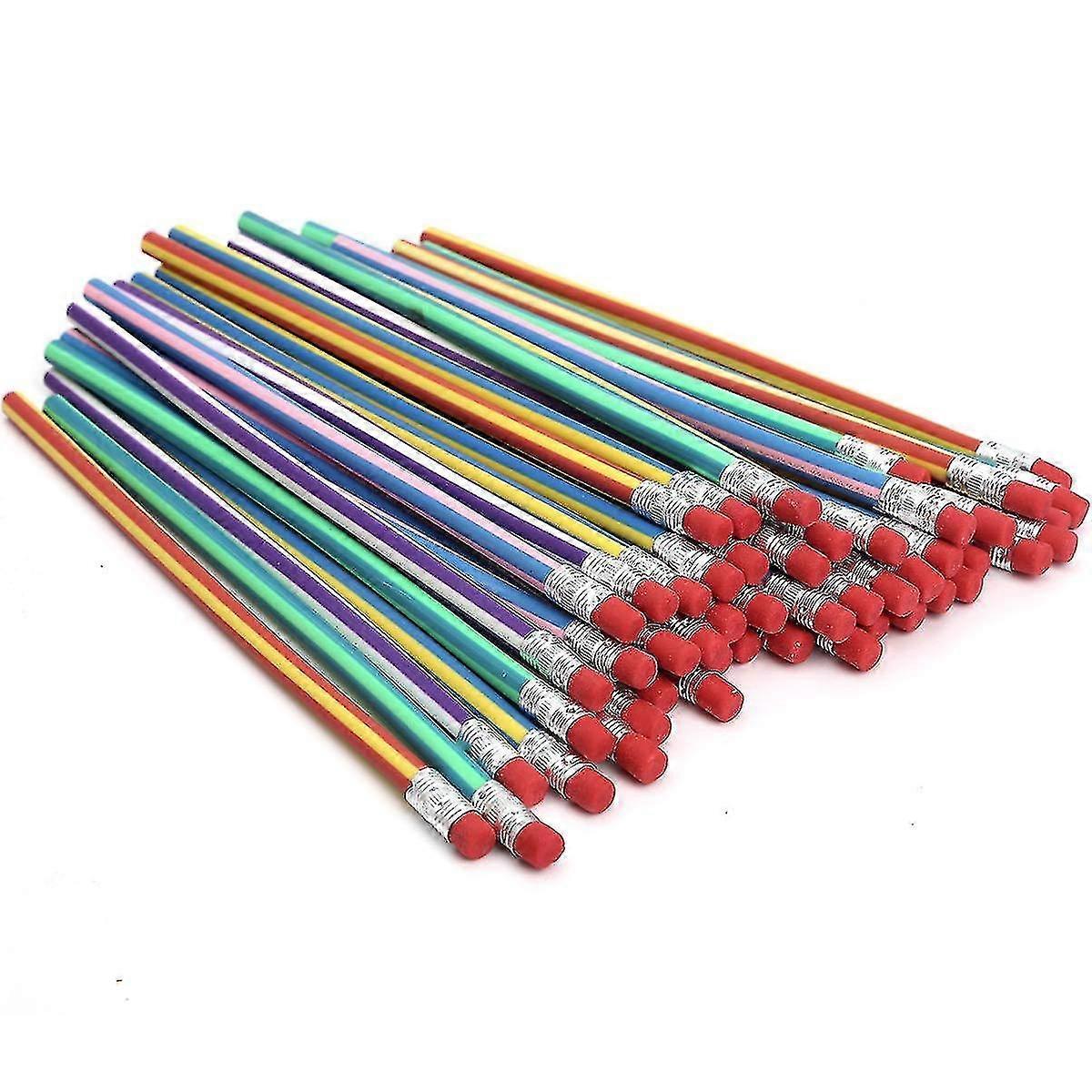 30 Pcs Soft Flexible Bendy Pencils Magic Bend Kids Children School Fun ...