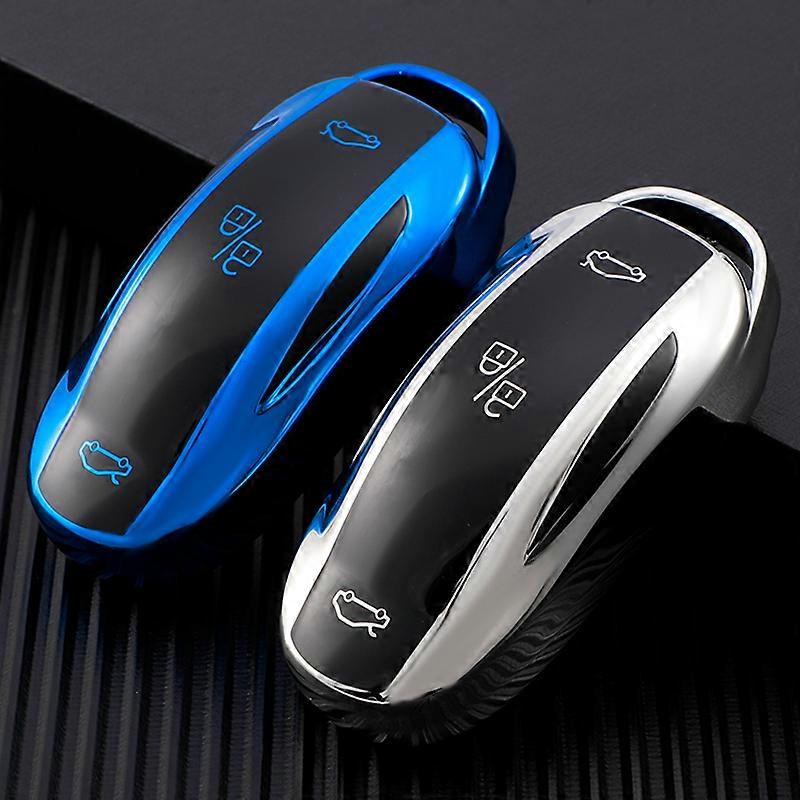 TPU Car Smart Key Case Cover For Tesla Model 3 Model X Model S Model Y ...