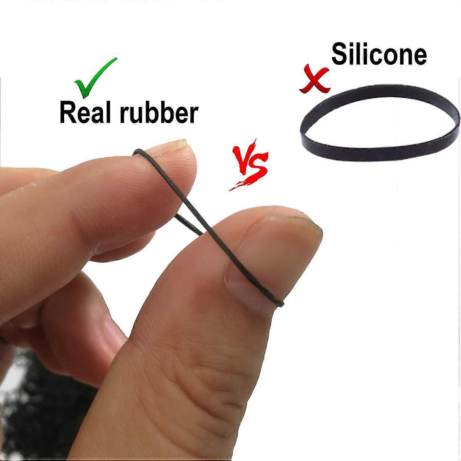 Mini Rubber Bands, Soft Elastic Bands, Premium Small Tiny Black Rubber ...