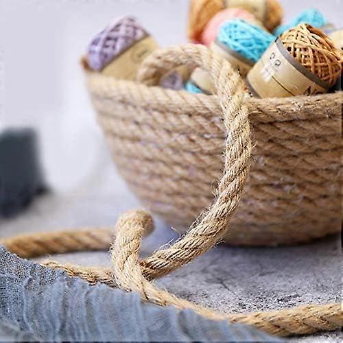 Jute Rope Twine Hemp Rope 12mm thick for Decoration, DIY Crafts ...