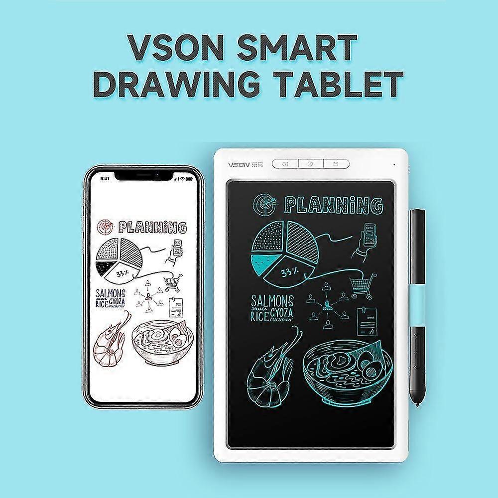 VSON Smart Graphics Tablet Digital Drawing Tablet 8192 Levels Pressure ...