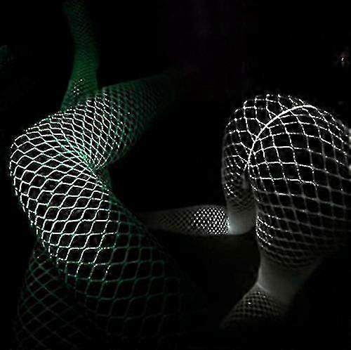 Glow In The Dark Fishnet Stockings,women Sexy Fishnet Tights Thigh High ...