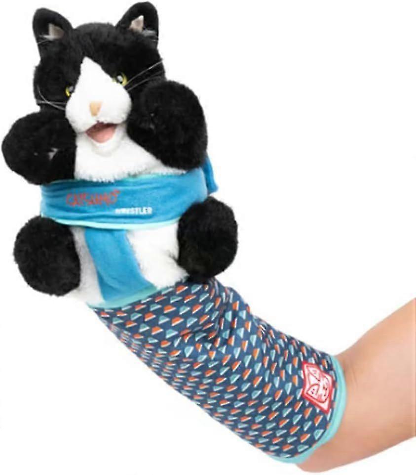 Cats Puppet Wrestler, Cats Hand Puppets Plush Animal Toys, with Tough ...