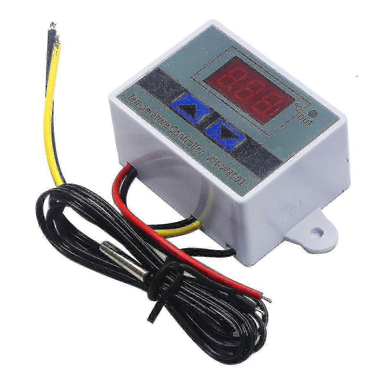 2pcs 110-220v Ac Digital Led Temperature Controller Xh-w3001 For Incubator Cooling Heating ...