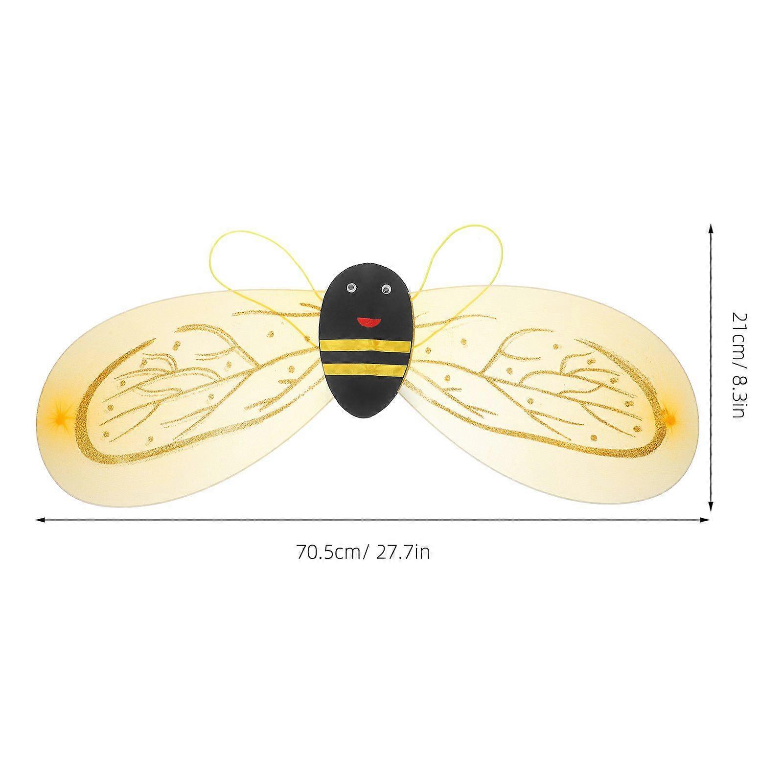 Performance Bee Wing Cosplay Bee Wing Party Bee Wing Prop for Kid Child ...