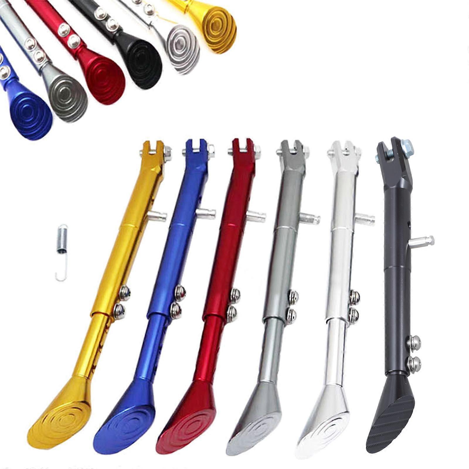 Aluminum Motorcycle Adjustable Kickstand Scooter Foot Side Support ...