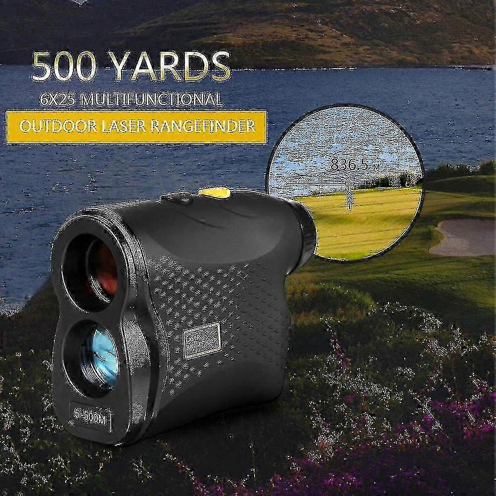 500m Golf Laser Distance Measurer Speed Monitor Digital Hunting ...
