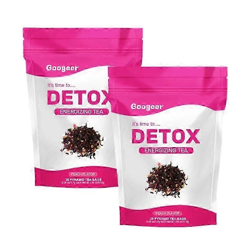 2 Beutel Detox Tee für den Körper Detox Natürlicher Kräuter Energie Tee ...