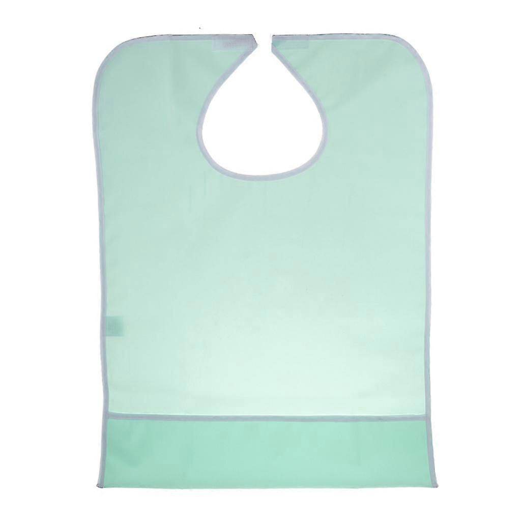 Waterproof Adult Mealtime Bib Protector Disability Aid Apron w/ Food ...