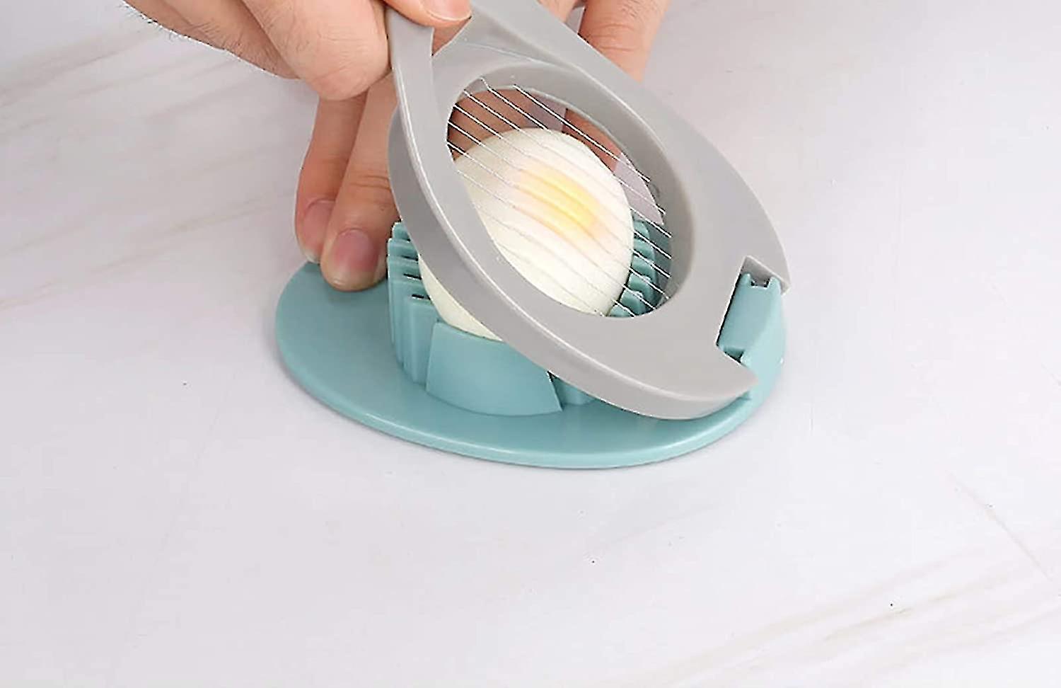 Jubee Egg Slicer Stainless Steel Blade For Cutting Egg Salad Mushroom ...