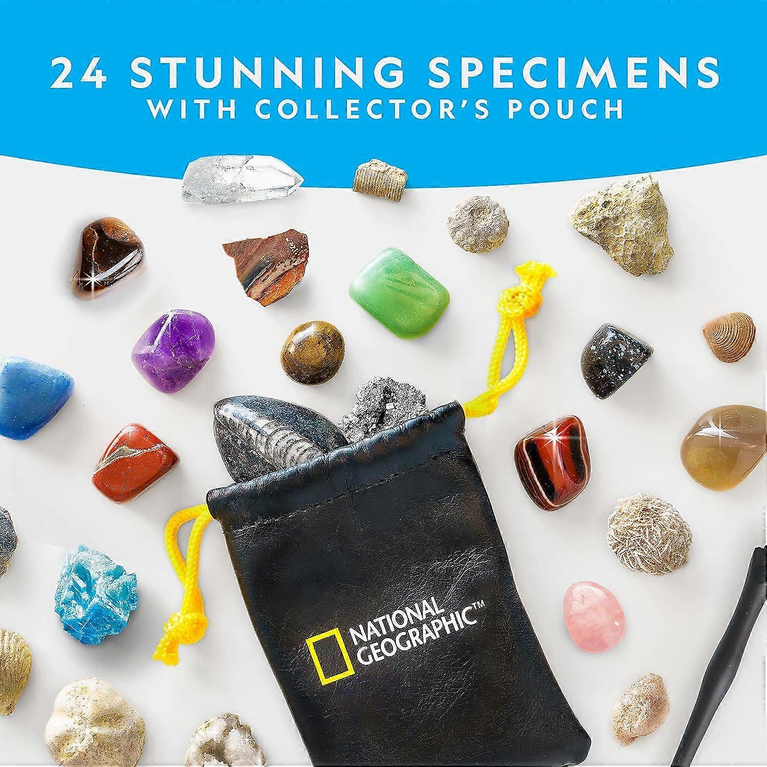 Geology and Rocks Christmas Advent Calendar 2025 - A complete gemstone ...