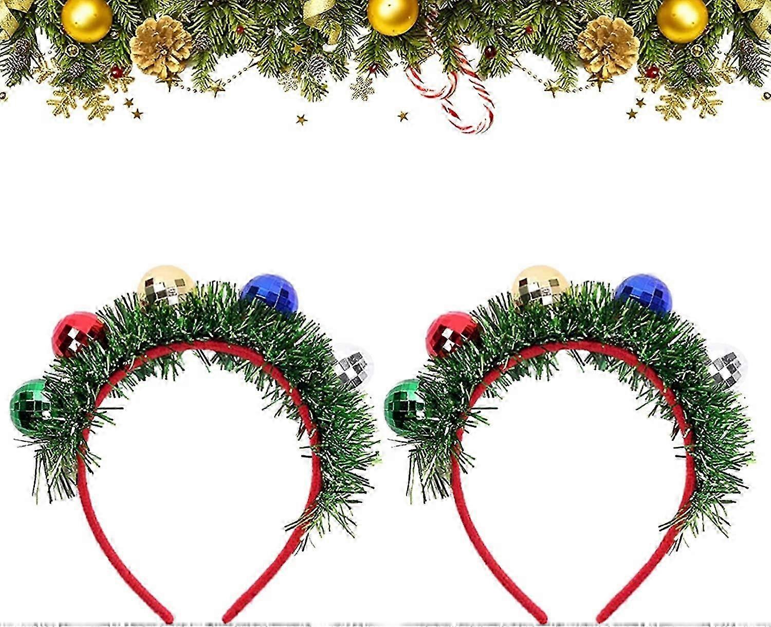 Holiday Party Headbands with Christmas Ball Accents for Kids | Fruugo UK