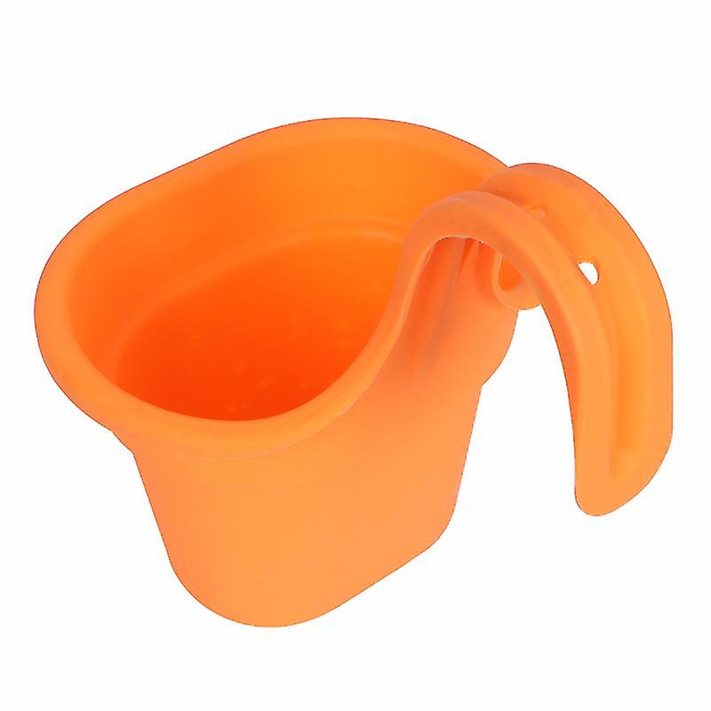 Hook Green Plant Pot Semi-circular Flower Pot Wall Hanging Basket Basin ...