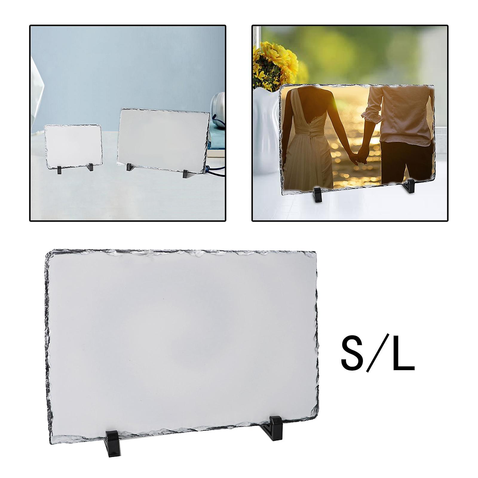 Sublimation Blank Rock Slate Photo Plaque Rectangular Printable for ...