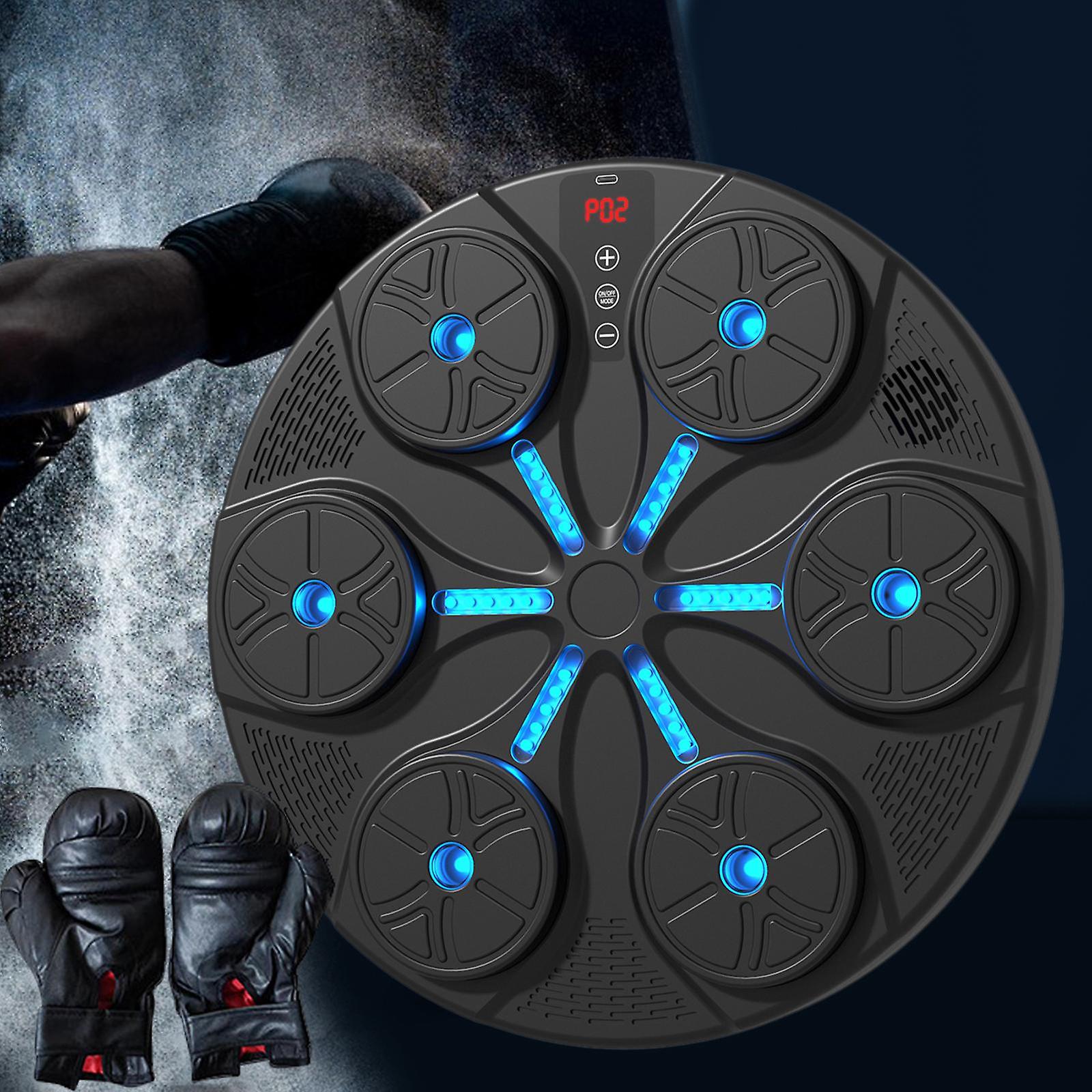 Music Boxing Machine Boxing Trainer Rhythm Wall Target with Gloves Home ...