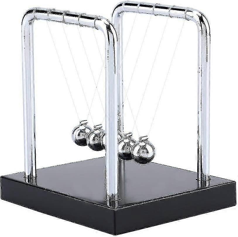 Newton Pendulum, Classic Shot Put Pendulum, 5 Balls, Physics Decoration ...