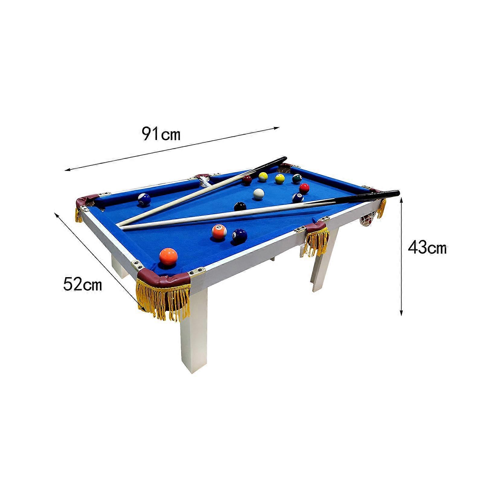 Small Pool Table Indoor Game Toy Billiard Tables Set for Children ...