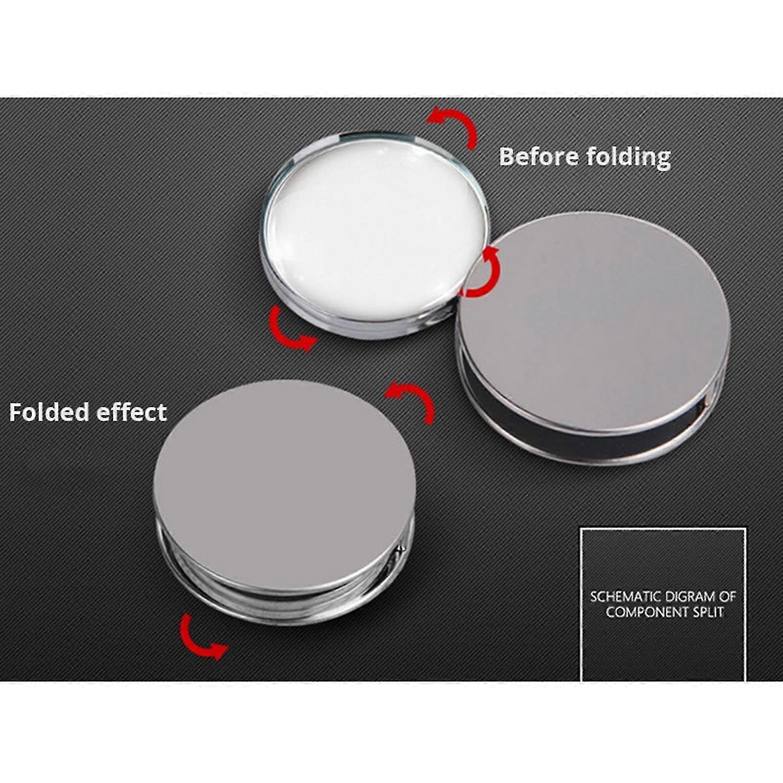 Round 20x Magnifying Glass Handheld Magnifier Loupe Lens For Reading ...