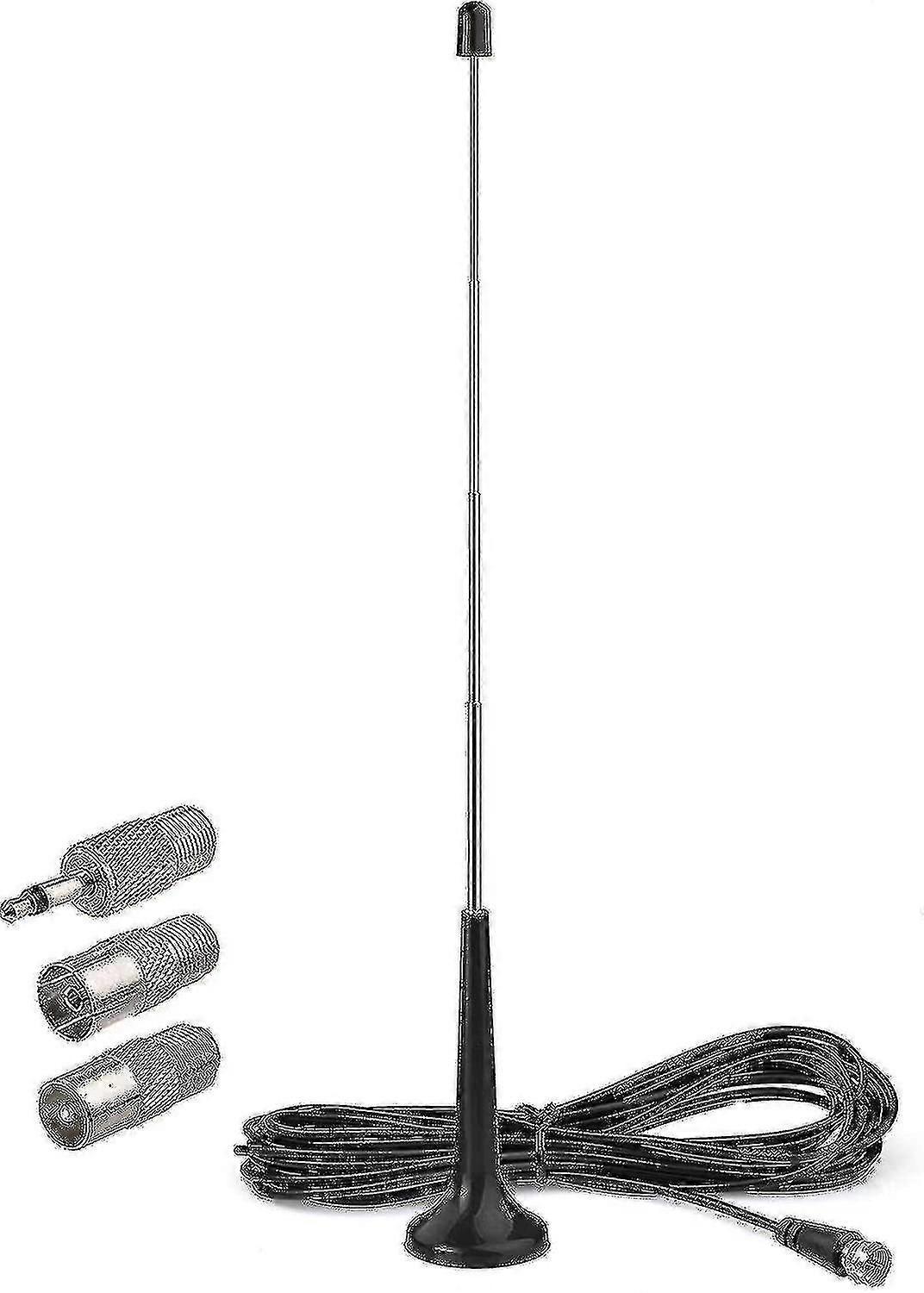 Fm Dab Radio Antenna Aerial 75 Ohm F Plug And 3 Meter Extension Cable ...