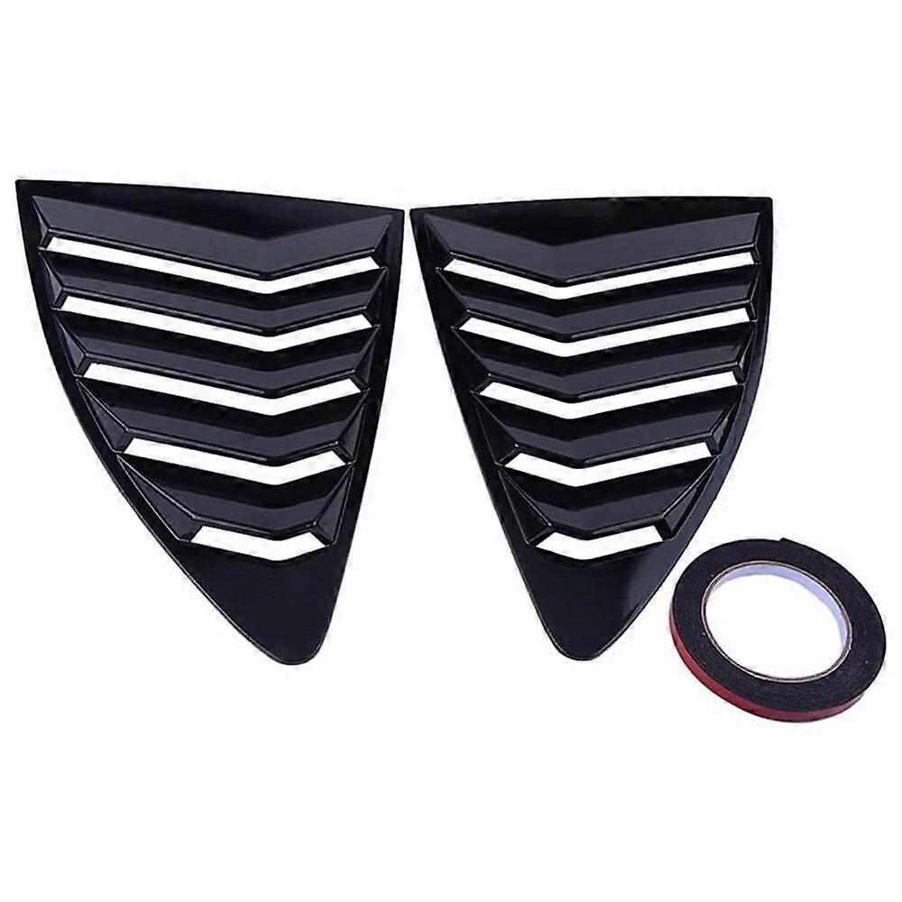 Rear Quarter Window Louvers Spoiler Panel Car Side Window Louver For ...