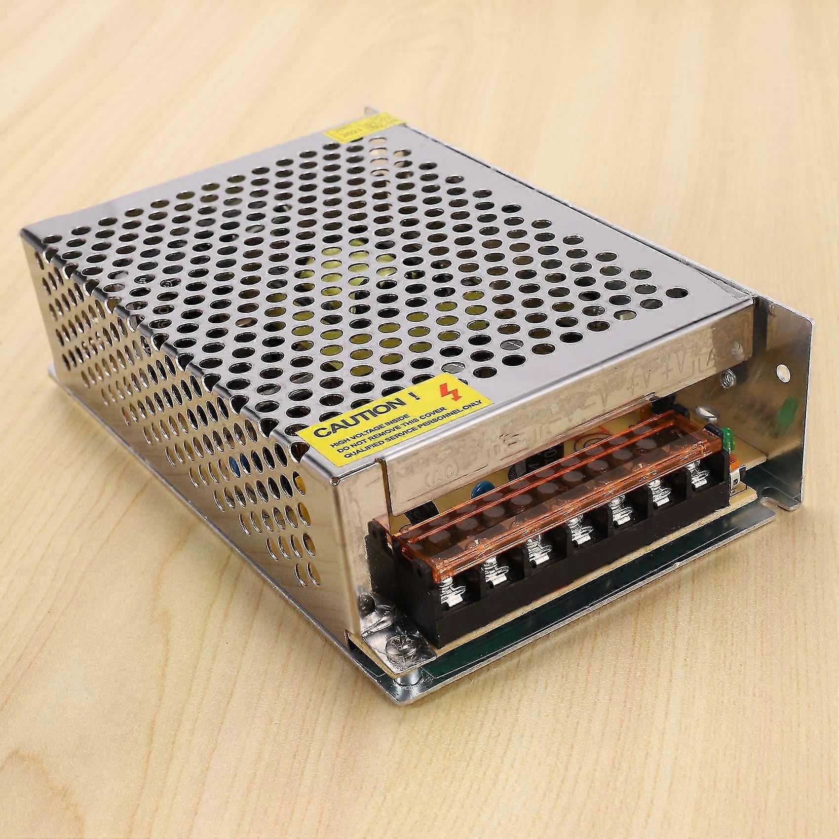 Dc 12v 10a 120w Switching Power Supply Regulated Transformer / Safety Designed Aluminum Power ...