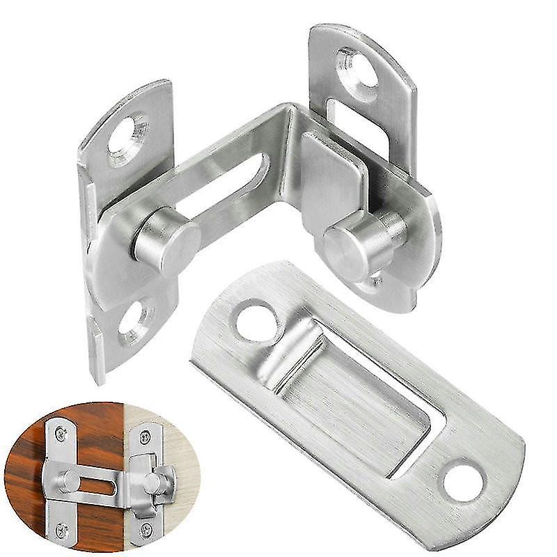 Locks Latches 3/4 Inch 90 Degree Right Angle Door Latch Hasp Bending ...
