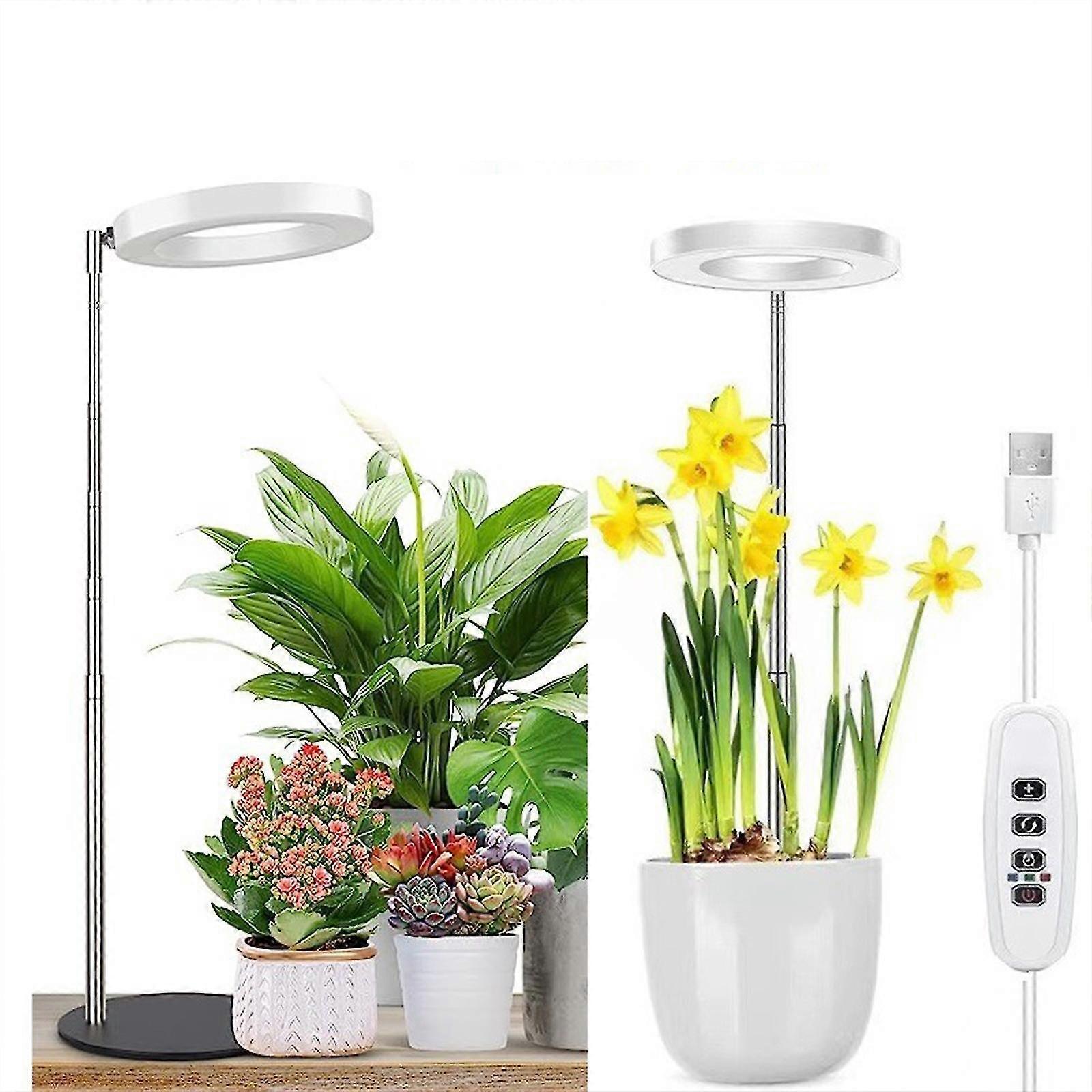 Usb Charging,full Light Plant Light With Brightness Adjustable, Led ...