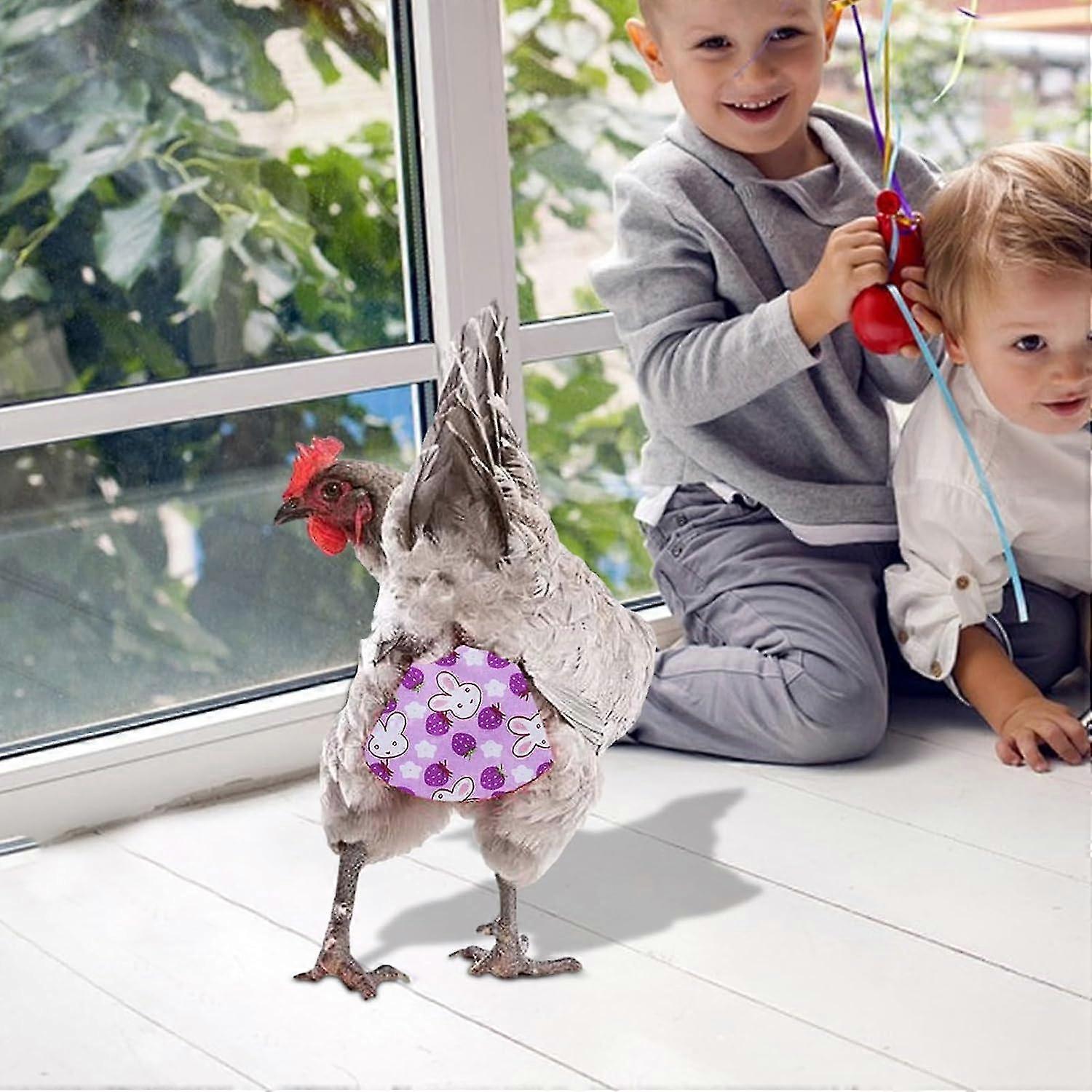 Bunny Diapers, Reusable Pet Chicken Diapers With Bow Tie, Washable Pet ...