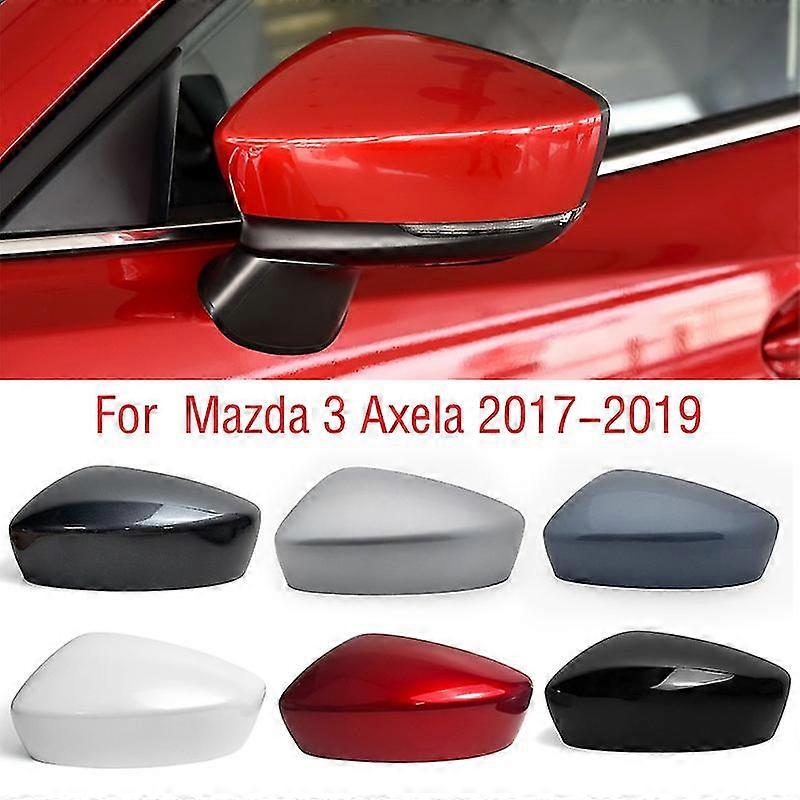 For Mazda 3 Axela M3 2017 2018 2019 Car Wing Door Side Mirror Cap Shell ...