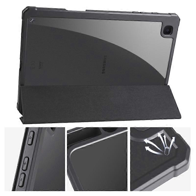 For Samsung Galaxy Tab S6 Lite / Tab S6 Lite (2022) PU Leather Tri-fold ...