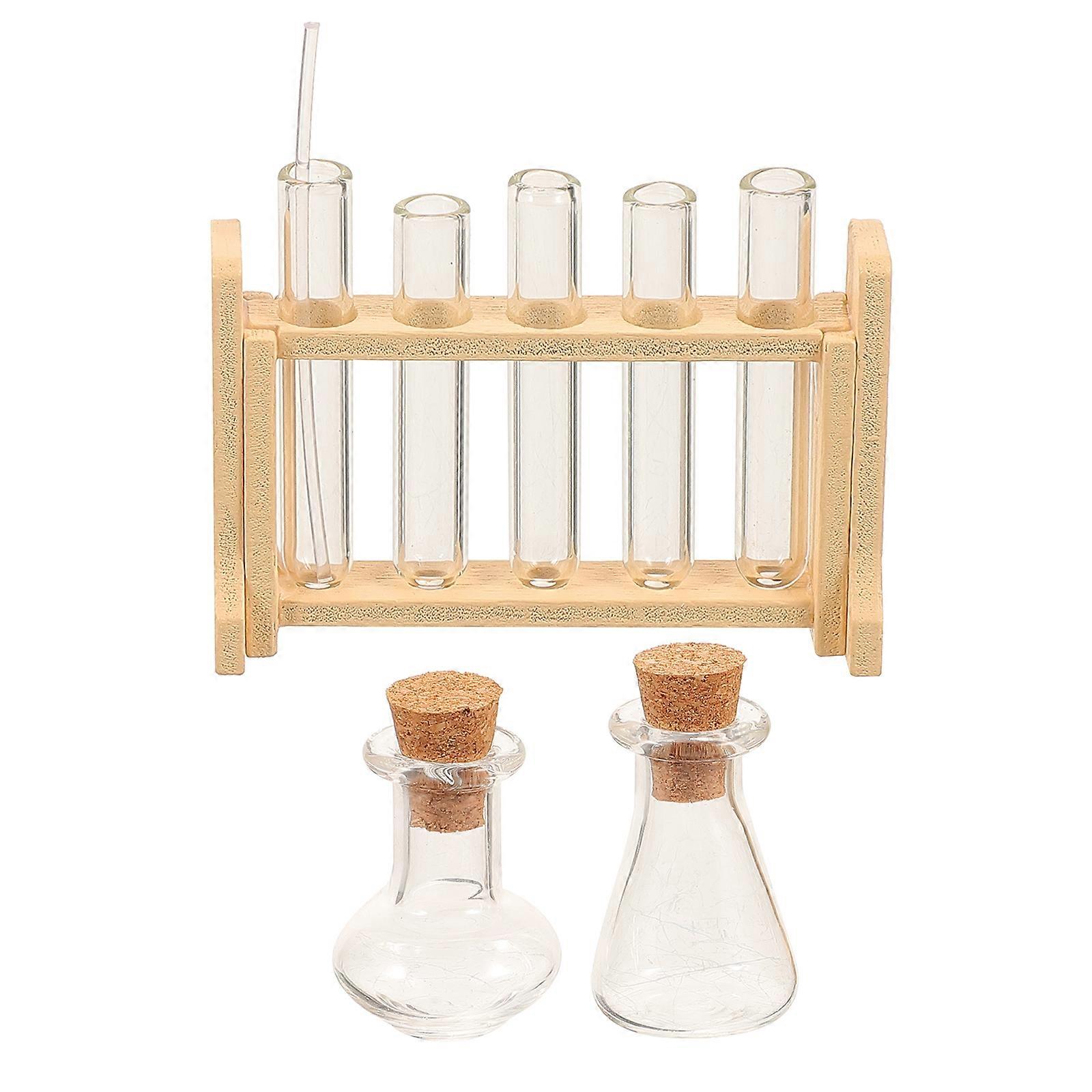 1 Set of Laboratory Toy Science Tube Rack Education Experiment Toy Test ...