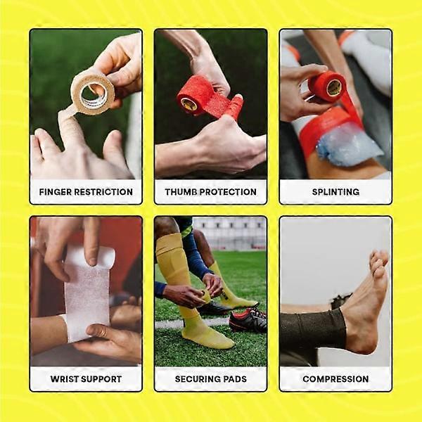 Self Adhesive Finger Tape Pressure Bandage - Beige | Adhesive | Fruugo UK