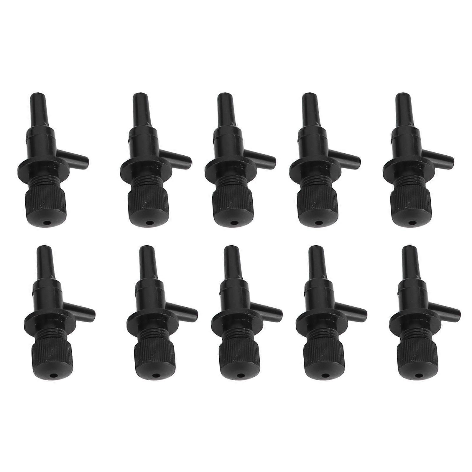 10 Pack Aquarium Control Valves Plastic Fish Tank Air Line Control ...