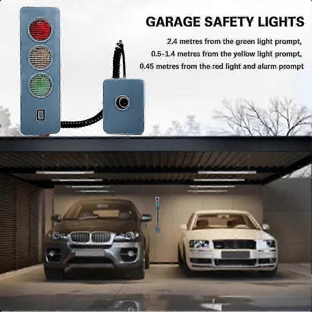 Garage Safe Light Auto Parking System Assist Distance Stop Aid Car ...