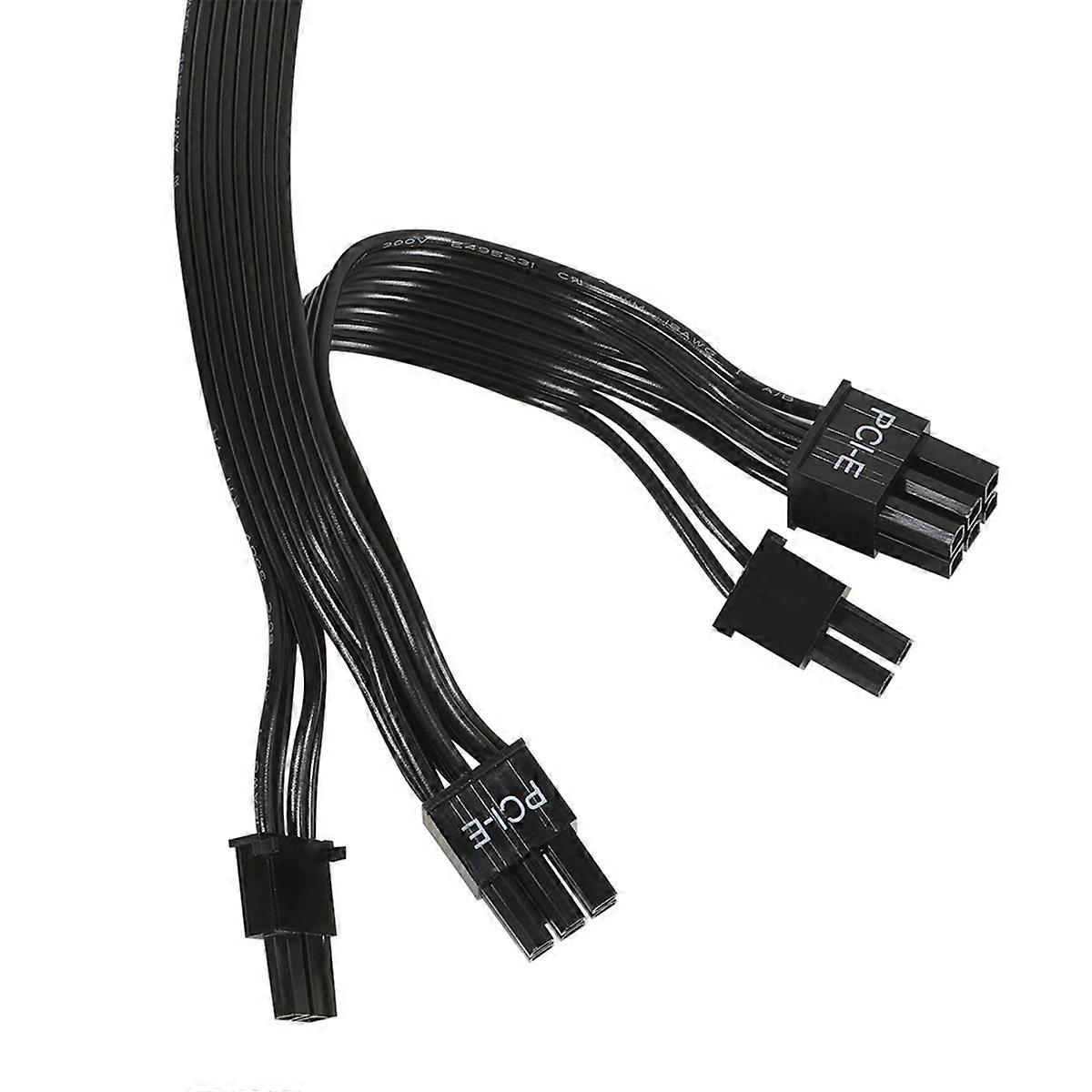 8 Pin PSU to Dual 6+2 Pin PCIE Power Cable for , Male to Male GPU Cable ...
