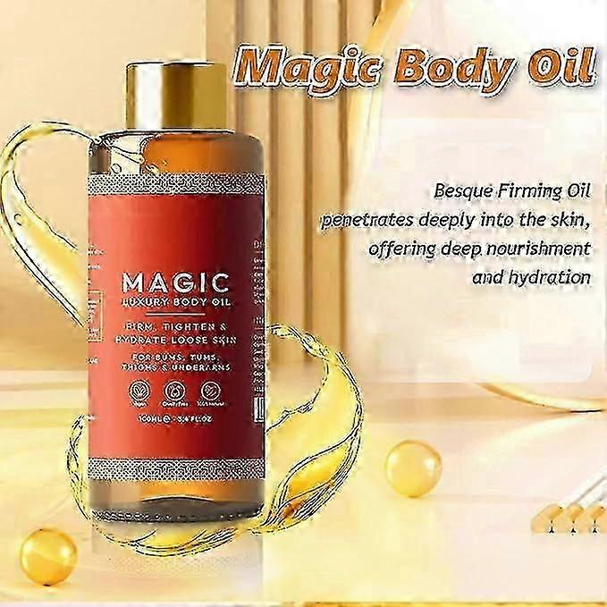 Magic Body Oil - 100ml, 1/2/3Pcs Magic Luxury Body Oil Moisturizer ...