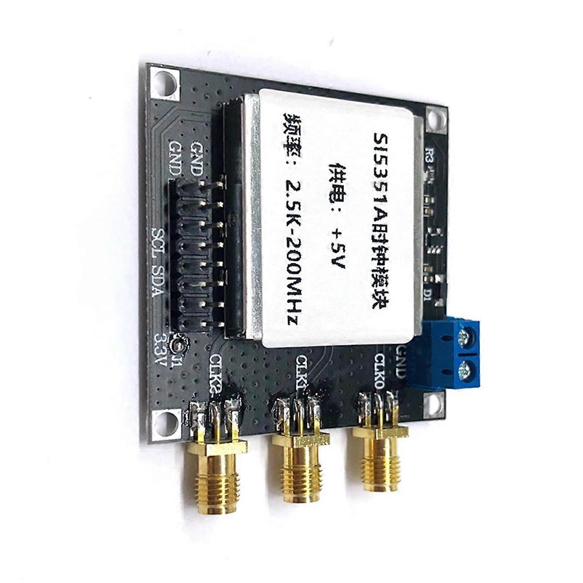 SI5351 2.5K-200MHz Clock Signal Generator Module High Frequency Square ...