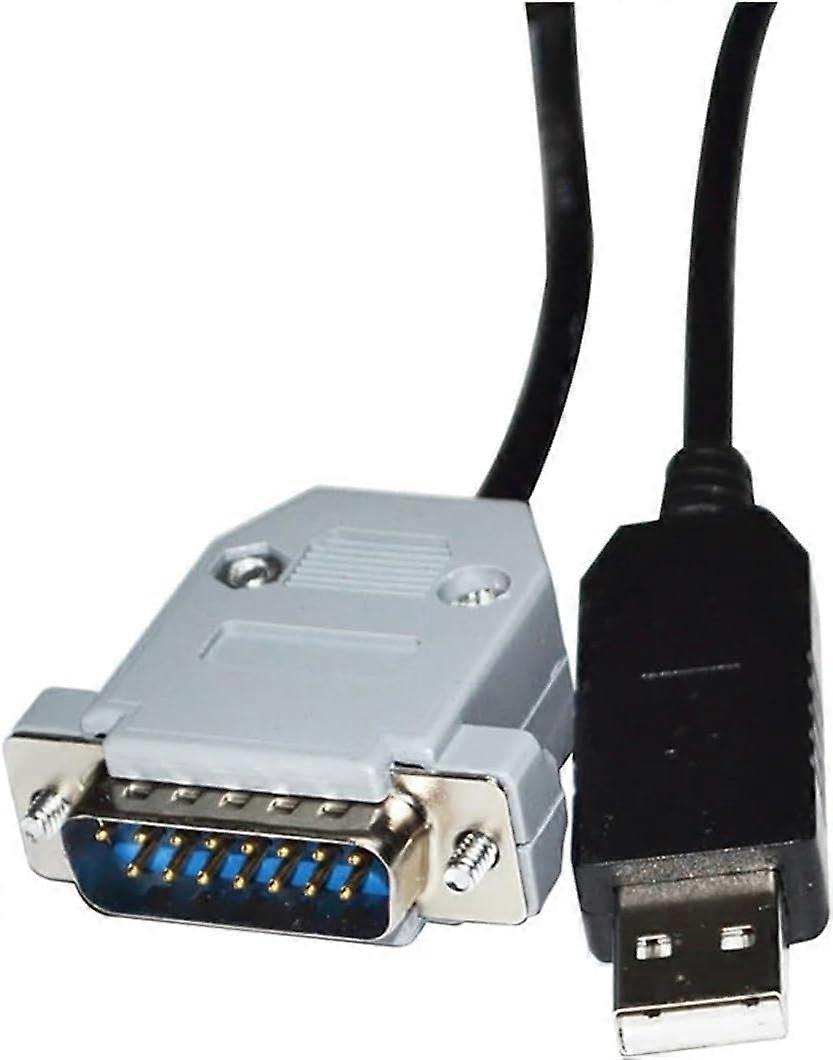 USB to D-SUB 15-PIN DB15 Male Adapter RS232/RS485 Serial Communication Cable for PC 3.0M | Fruugo UK