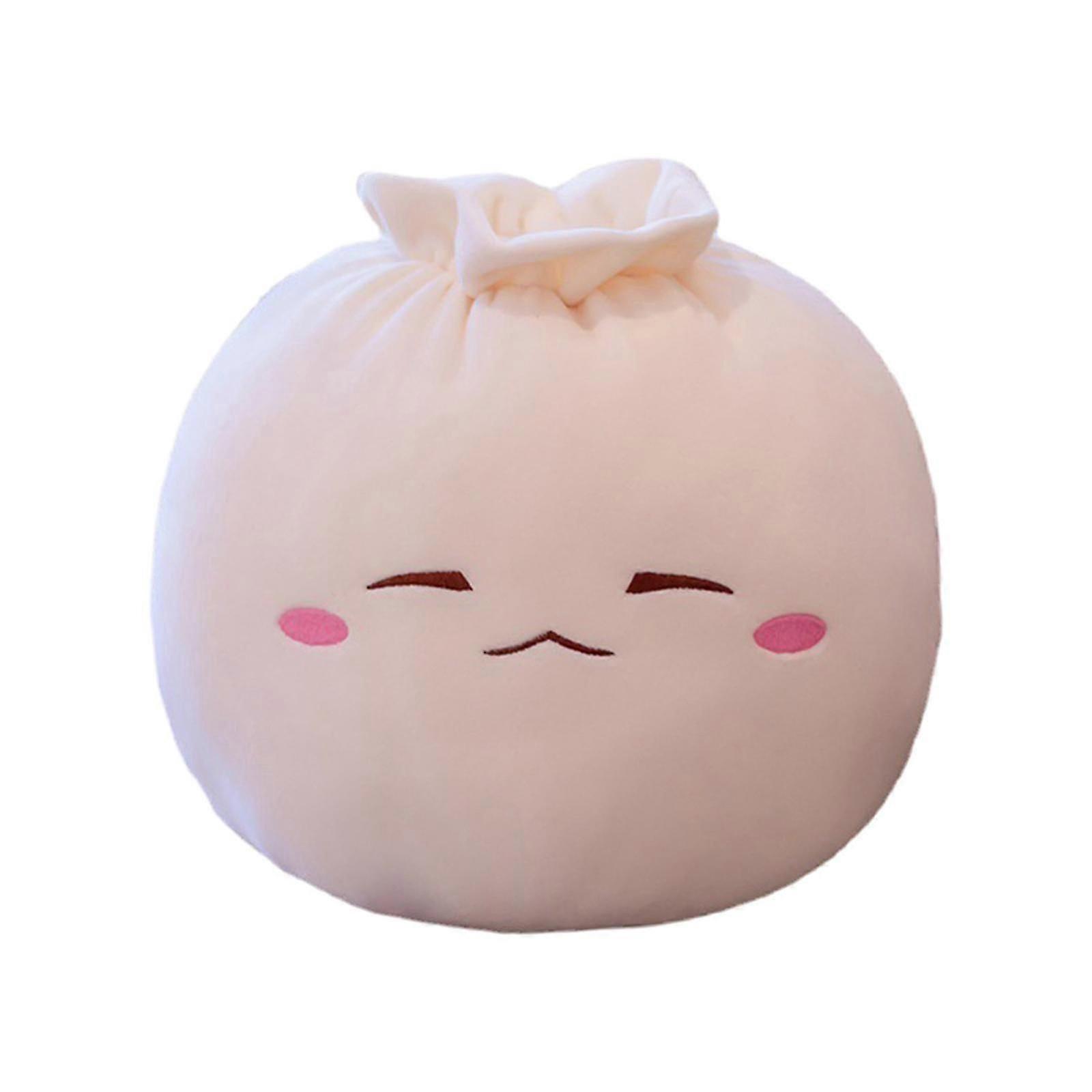 Dumpling Plush Pillow Bao Bun Stuffed Plush Multifunctional Cute ...