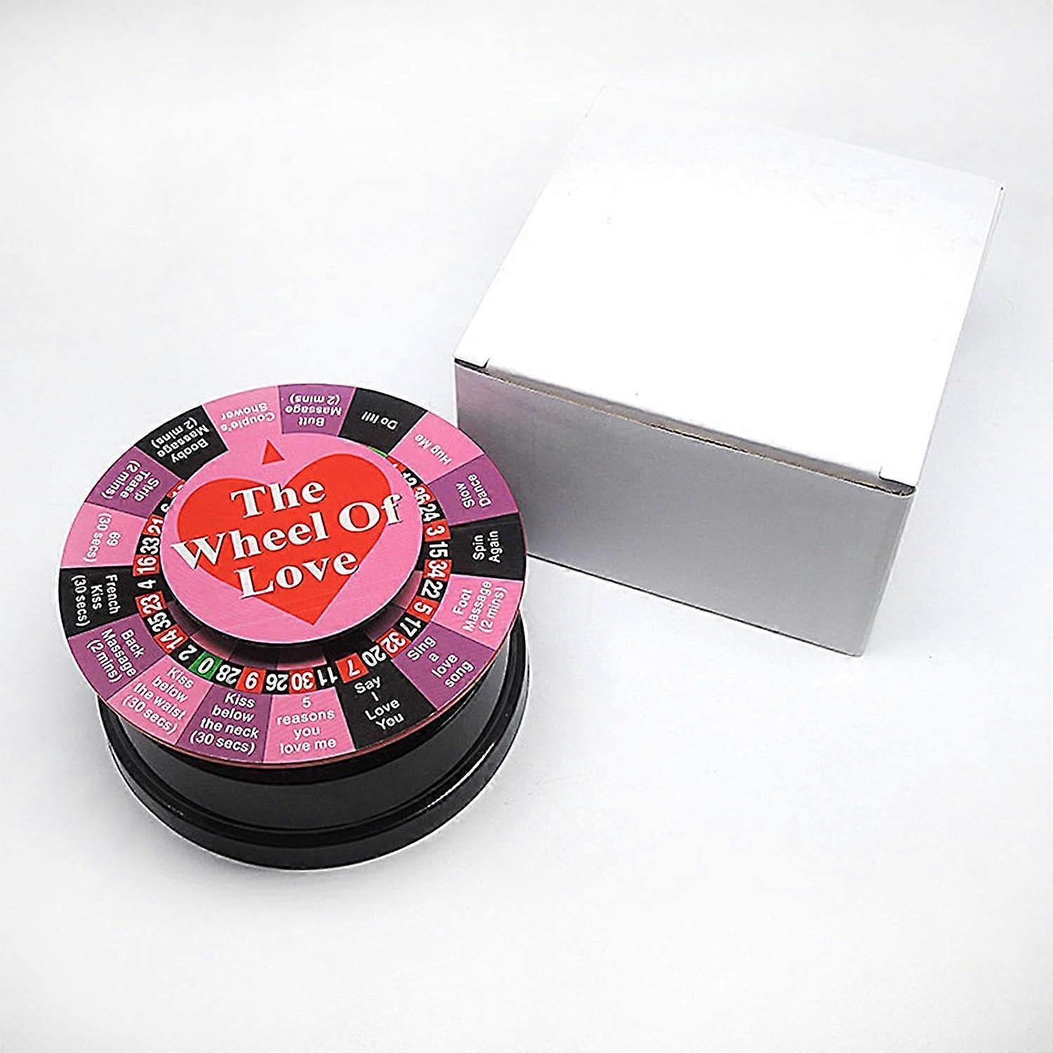 Toy Roulette Wheel with LED Lights, Portable Drinking Game for Adults ...